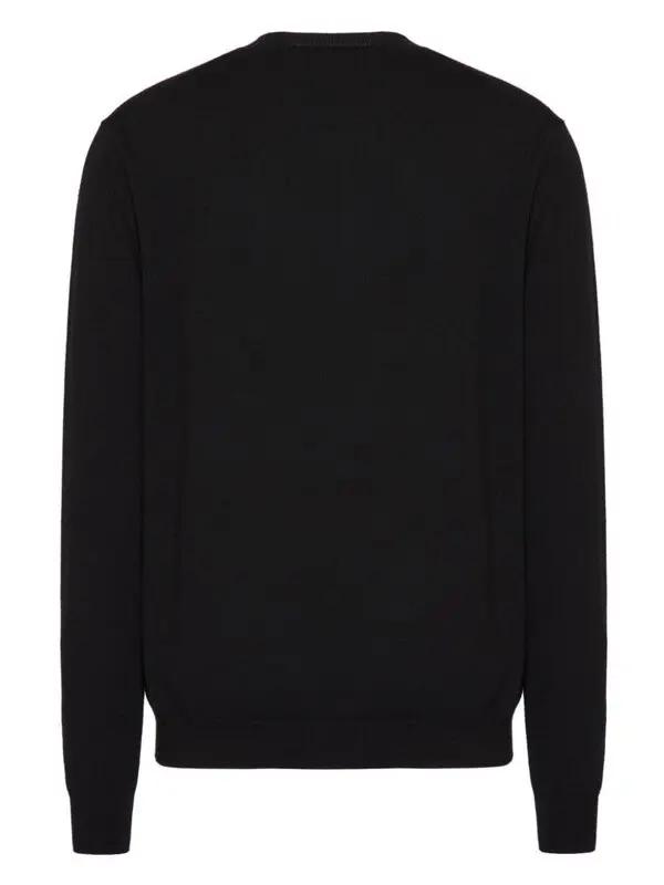 Valentino Garavani Roman Stud Virgin Wool Jumper