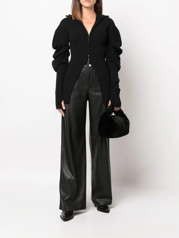 Philosophy Di Lorenzo Serafini Straight-leg Faux Leather Trousers