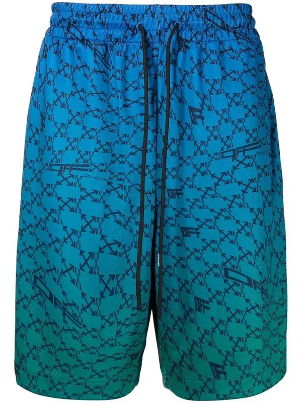 Off-White Logo-print Drawstring Shorts