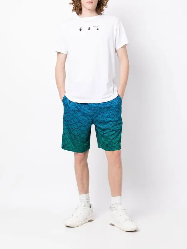 Off-White Logo-print Drawstring Shorts