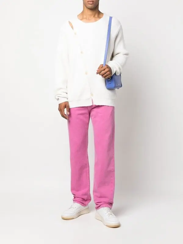 Jacquemus Logo-patch Straight-leg Jeans