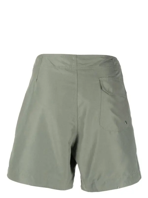 Palm Angels Logo-embroidered Side Stripe Swim Shorts