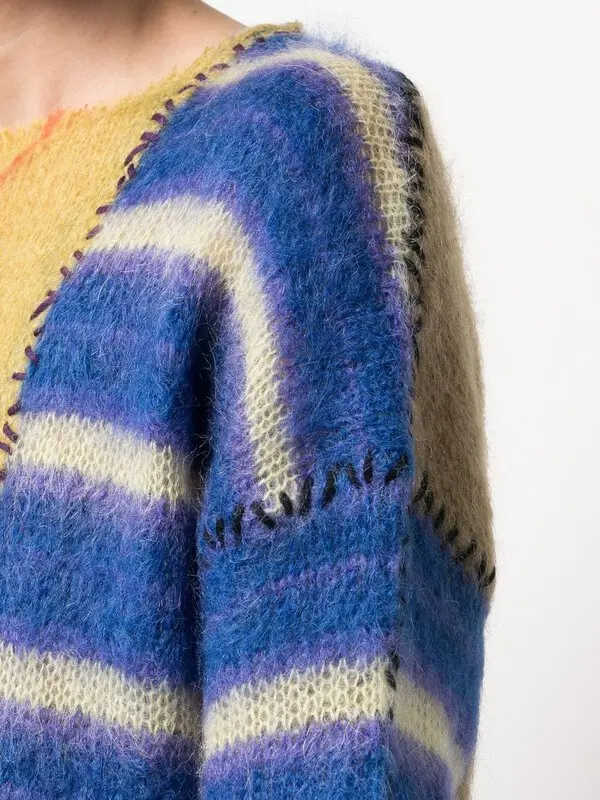 Marni Oversized Patchwork Jumper