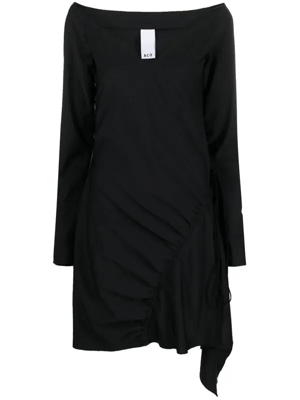 AC9 Belted Asymmetric Dress