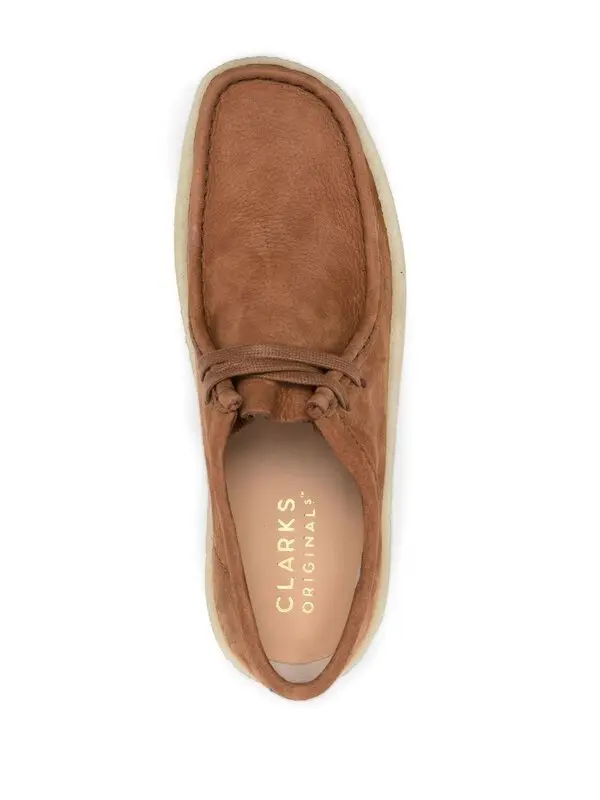 Clarks Leather Lace-up Shoes - Brown