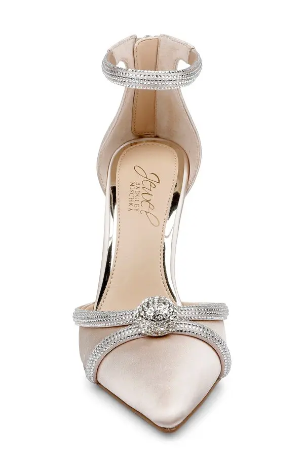 Badgley Mischka Geena Embellished Pumps
