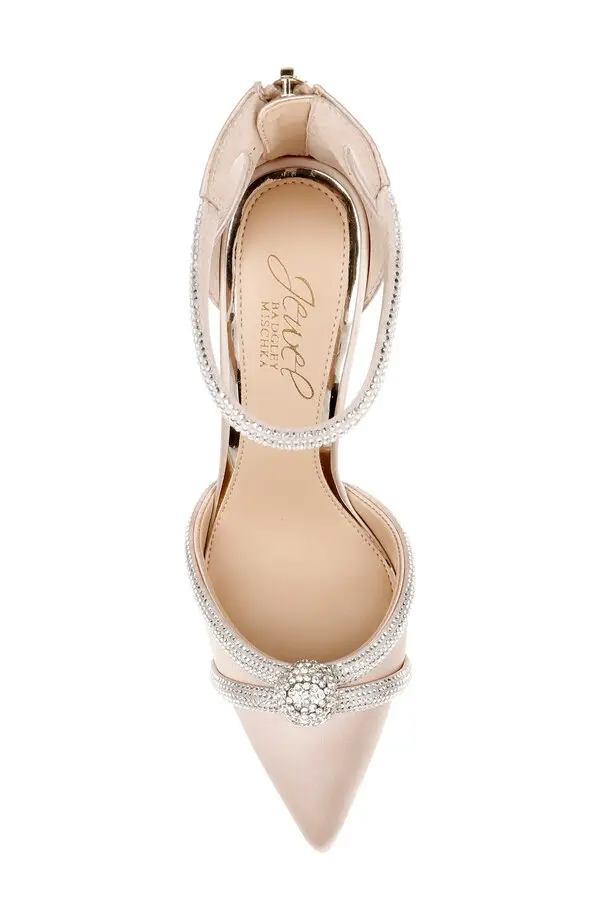 Badgley Mischka Geena Embellished Pumps