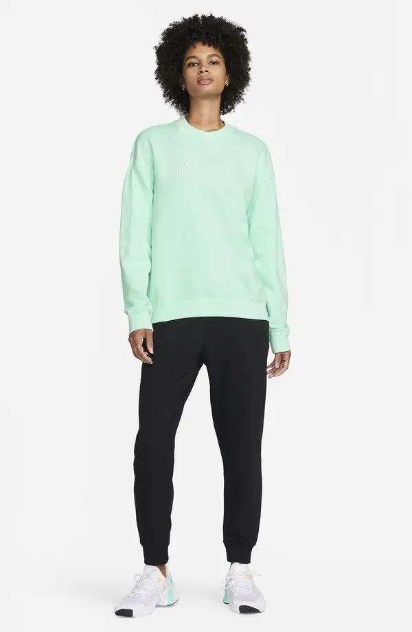 Nike Dri-fit Get Fit Sweatshirt - Mint Foam/ White