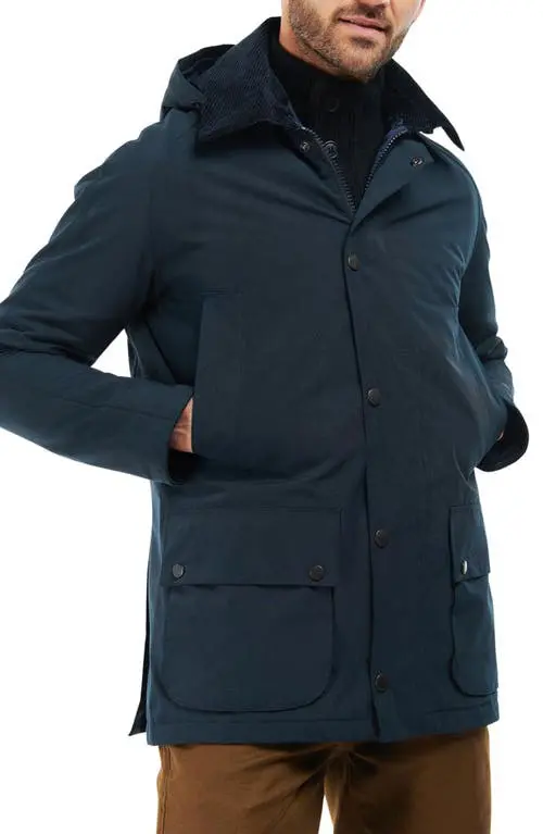 Barbour Ashby Waterproof Winter Parka - Navy