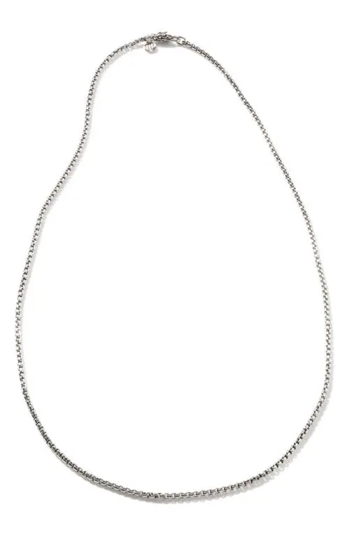 John Hardy Classic Chain Necklace - Silver