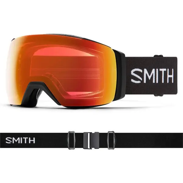 SMITH I/o Mag™ 185mm Snow Goggles - Black/chromapop Red