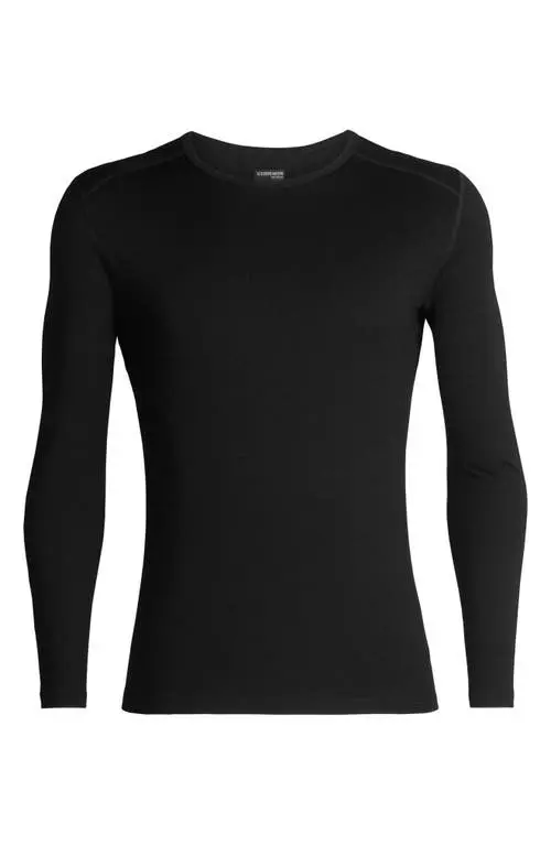 Icebreaker 260 Tech Merino Wool Crewneck Base Layer Top