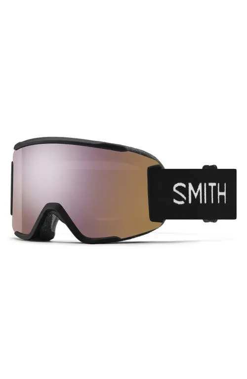 SMITH Squad 180mm Chromapop™ Snow Goggles - Black/chromapop Rose Gold