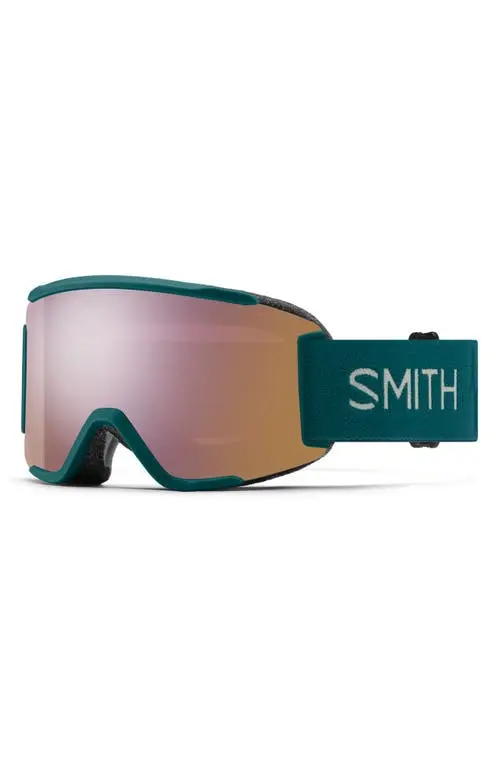SMITH Squad 180mm Chromapop™ Snow Goggles - Malachite / Rose Gold