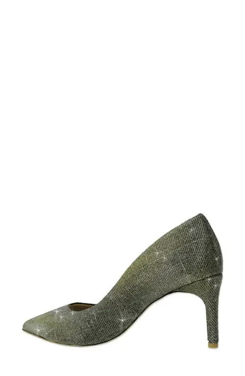 Ron White Pointed-toe Pump - Vintage Gold