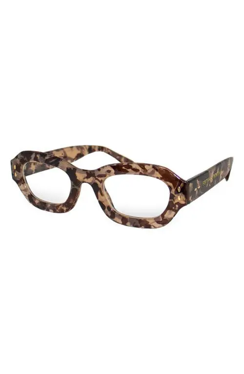 FIFTH & NINTH Oslo Blue Light Blocking Eyeglasses - Torte/clear