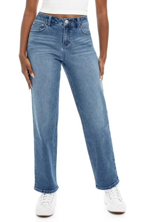 1822 Denim High Waist Straight Leg Jeans - Benny