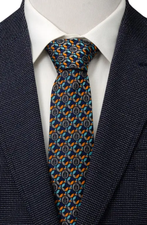 CUFFLINKS, INC. Star Wars Silk Neck Tie - Blue