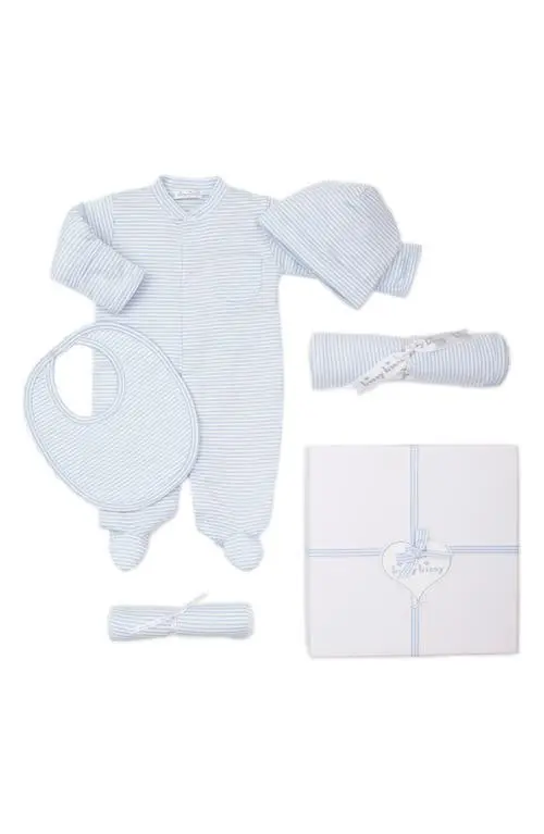 KISSY KISSY Striped 5-piece Set - Light Blue