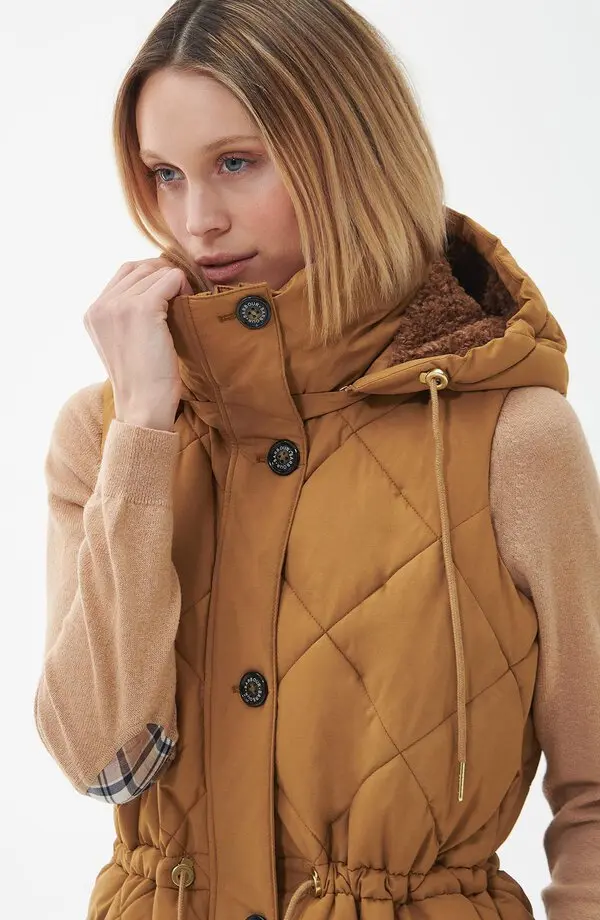 Barbour Orinsay Quilted Hooded Vest