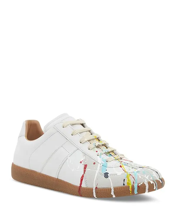 MAISON MARGIELA Replica Painter Low Top Sneakers - Off White