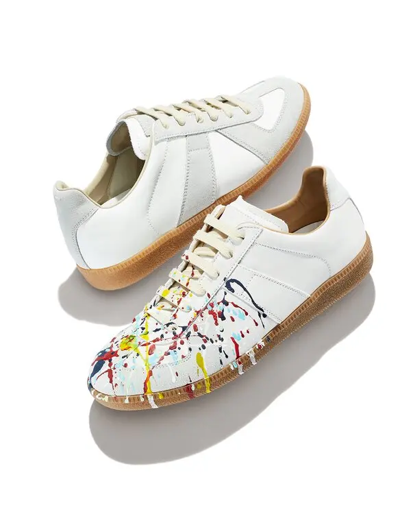 MAISON MARGIELA Replica Painter Low Top Sneakers - Off White