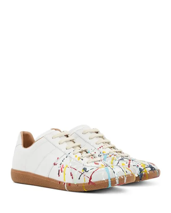MAISON MARGIELA Replica Painter Low Top Sneakers - Off White