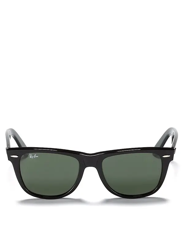 Ray-ban Classic Wayfarer 50mm Sunglasses - Black/green