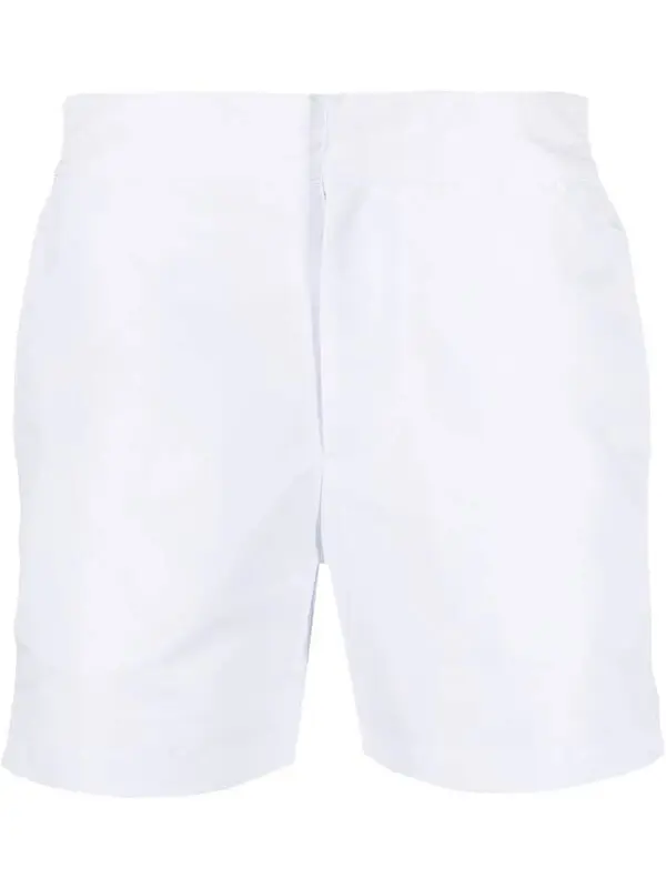 Frescobol Carioca Straight-leg Swim Shorts - White
