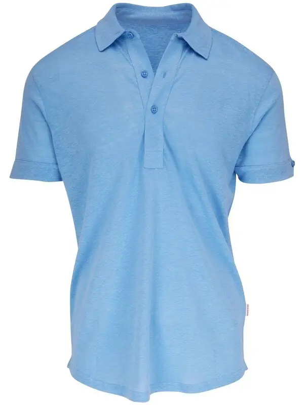 Orlebar Brown Linen Short-sleeve Polo-shirt