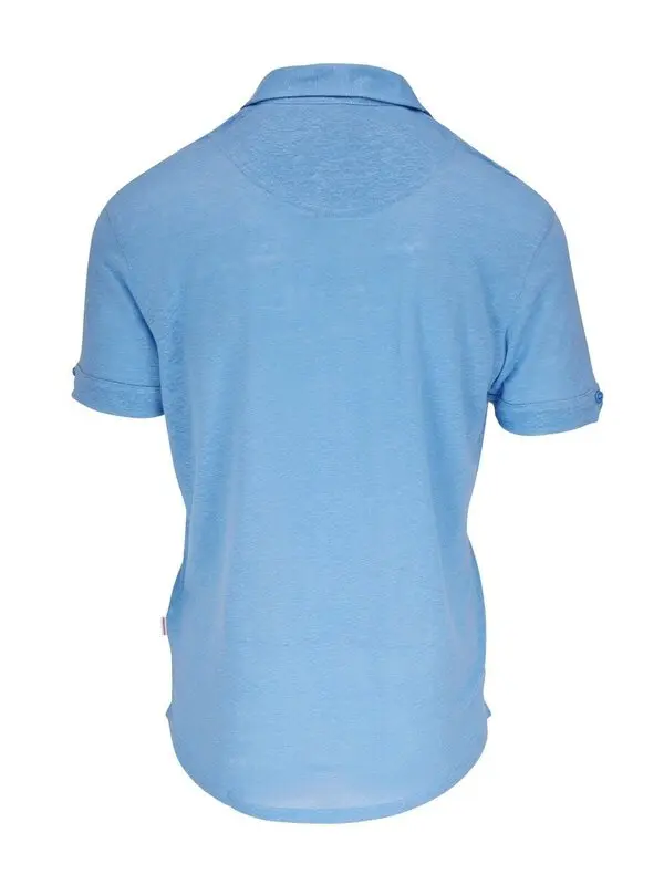 Orlebar Brown Linen Short-sleeve Polo-shirt