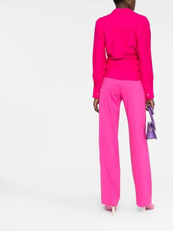 Jacquemus Knot-detail Shirt - Pink