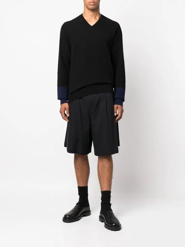 Comme Des Garçons V-neck Jumper