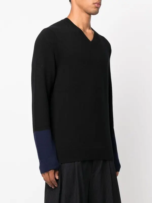 Comme Des Garçons V-neck Jumper