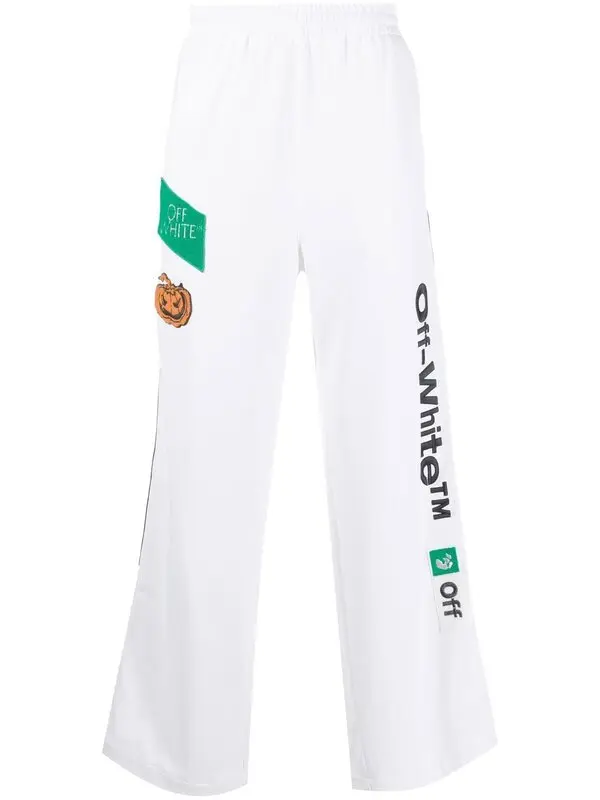 Off-White Logo-embroidered Track Pants