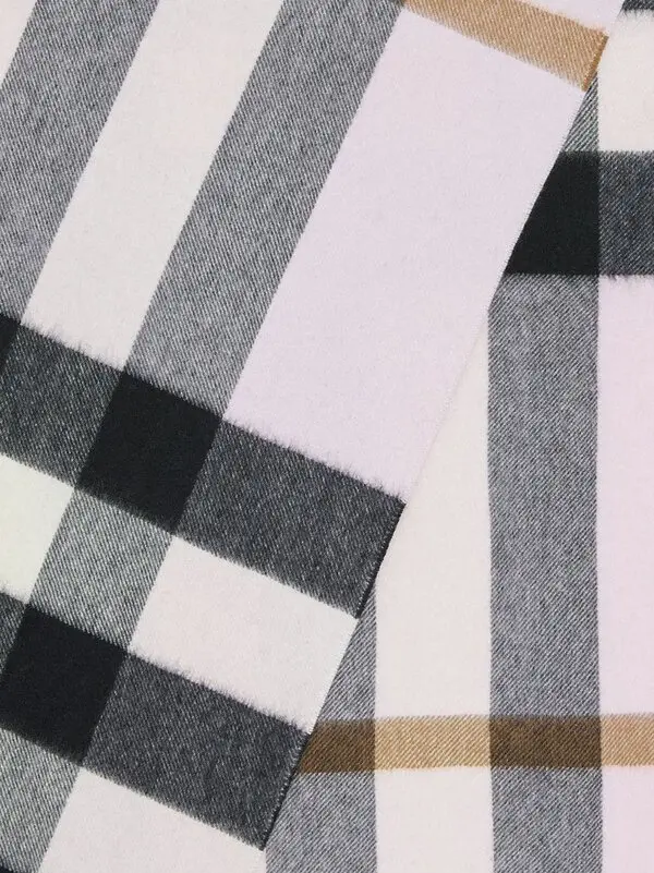 Burberry Check Cashmere Scarf