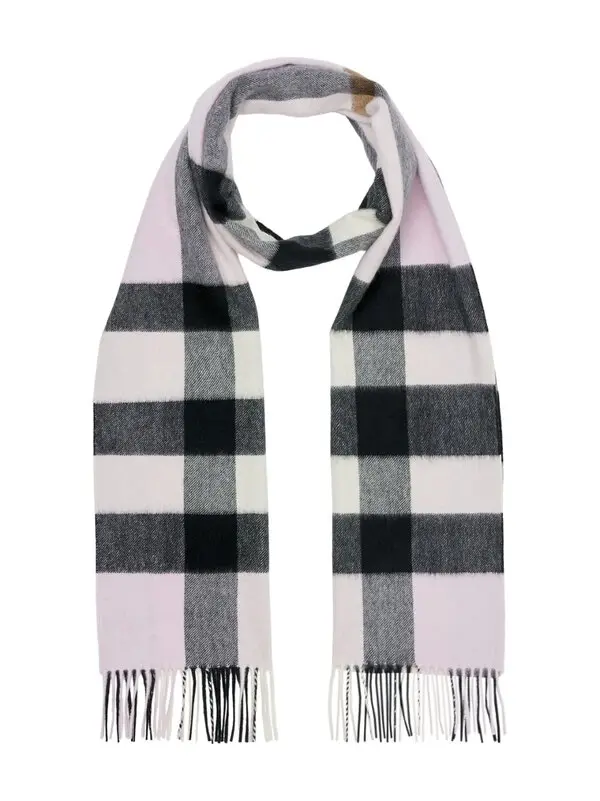 Burberry Check Cashmere Scarf
