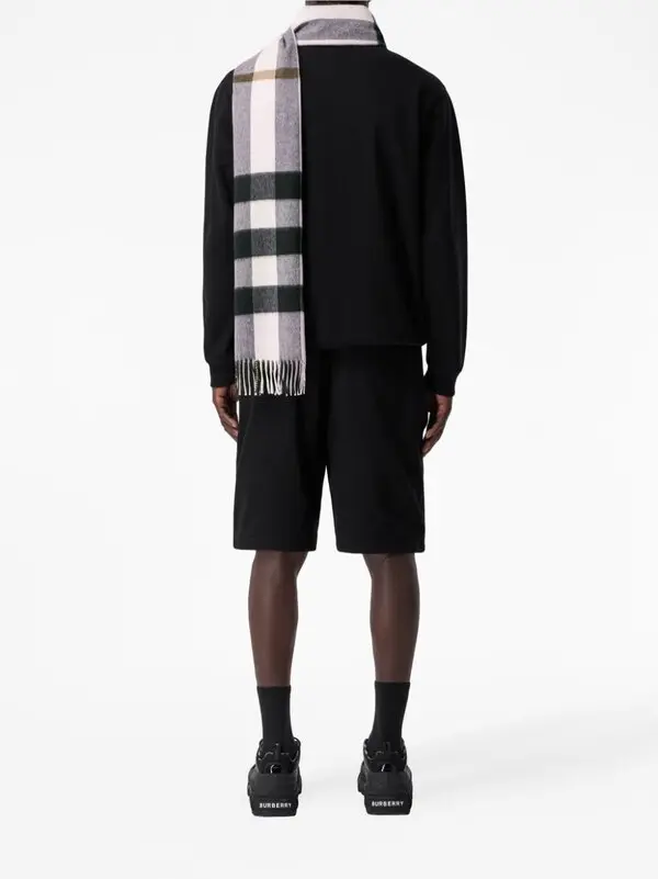 Burberry Check Cashmere Scarf