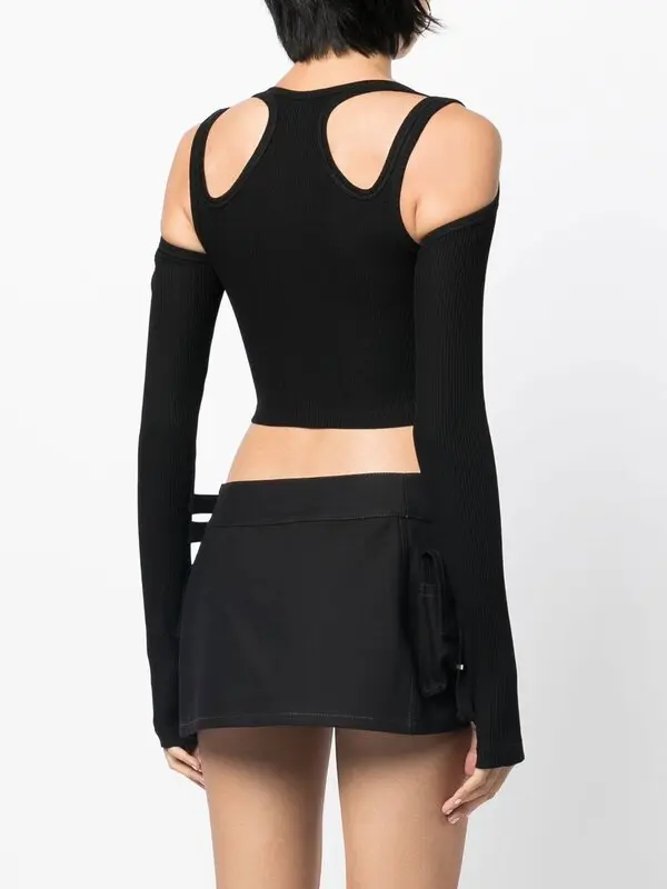 DION LEE Shift-loop Corset Top