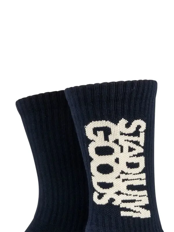 STADIUM GOODS Logo Crew Socks - Blue