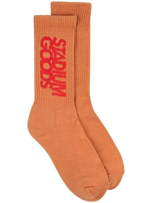 STADIUM GOODS® Ribbed Logo Mesa Socks