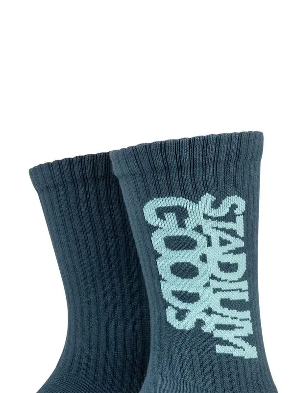 STADIUM GOODS Logo Crew Socks - Blue
