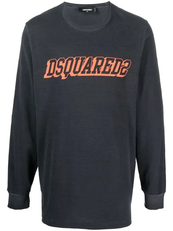 Dsquared2 Logo-print Long-sleeve Sweatshirt