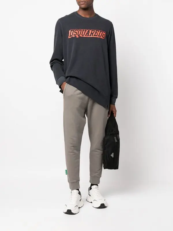 Dsquared2 Logo-print Long-sleeve Sweatshirt