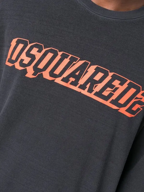 Dsquared2 Logo-print Long-sleeve Sweatshirt