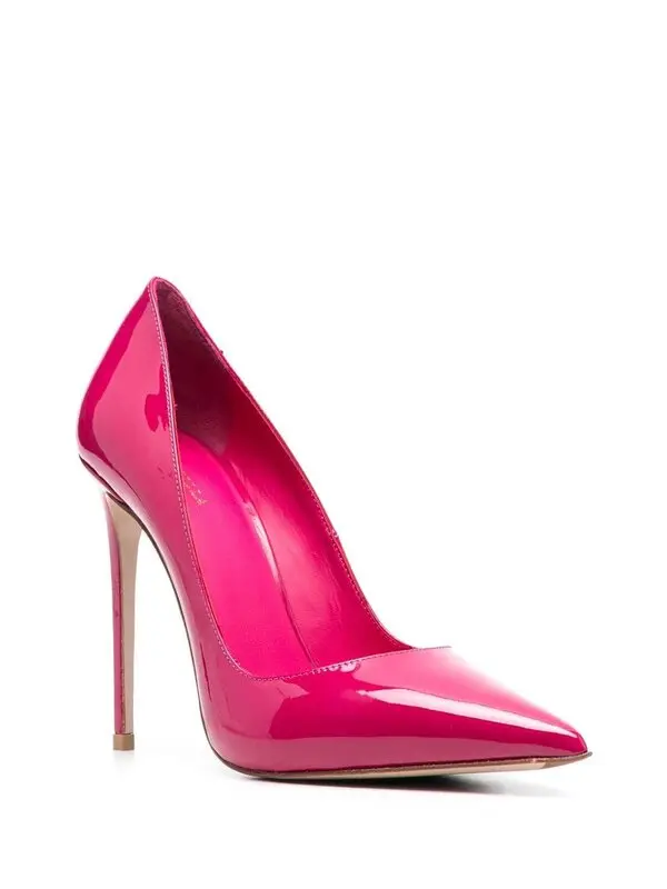LE SILLA 120mm Eva Patent Leather Pumps - Pink