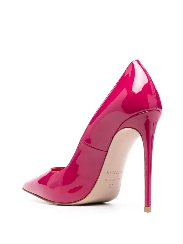 LE SILLA 120mm Eva Patent Leather Pumps - Pink