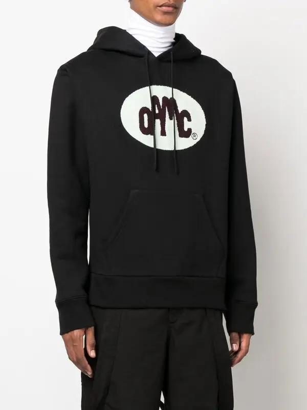OAMC Logo-patch Pullover Hoodie