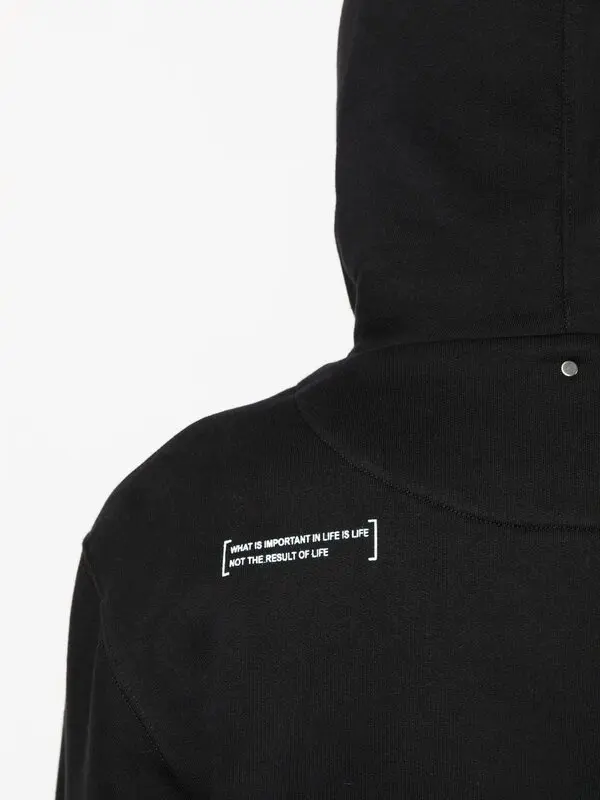 OAMC Logo-patch Pullover Hoodie