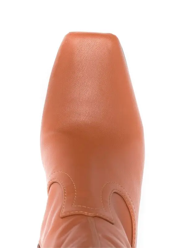Stella McCartney Cowboy Ankle Boots - Brown